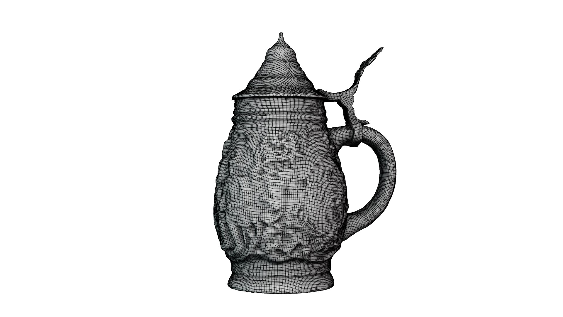 Beer Stein 3D Model - TurboSquid 2145652