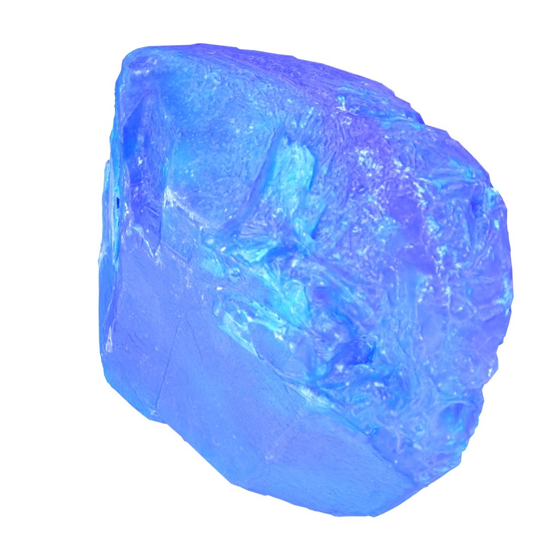 3D model blue salt crystal - TurboSquid 1219900