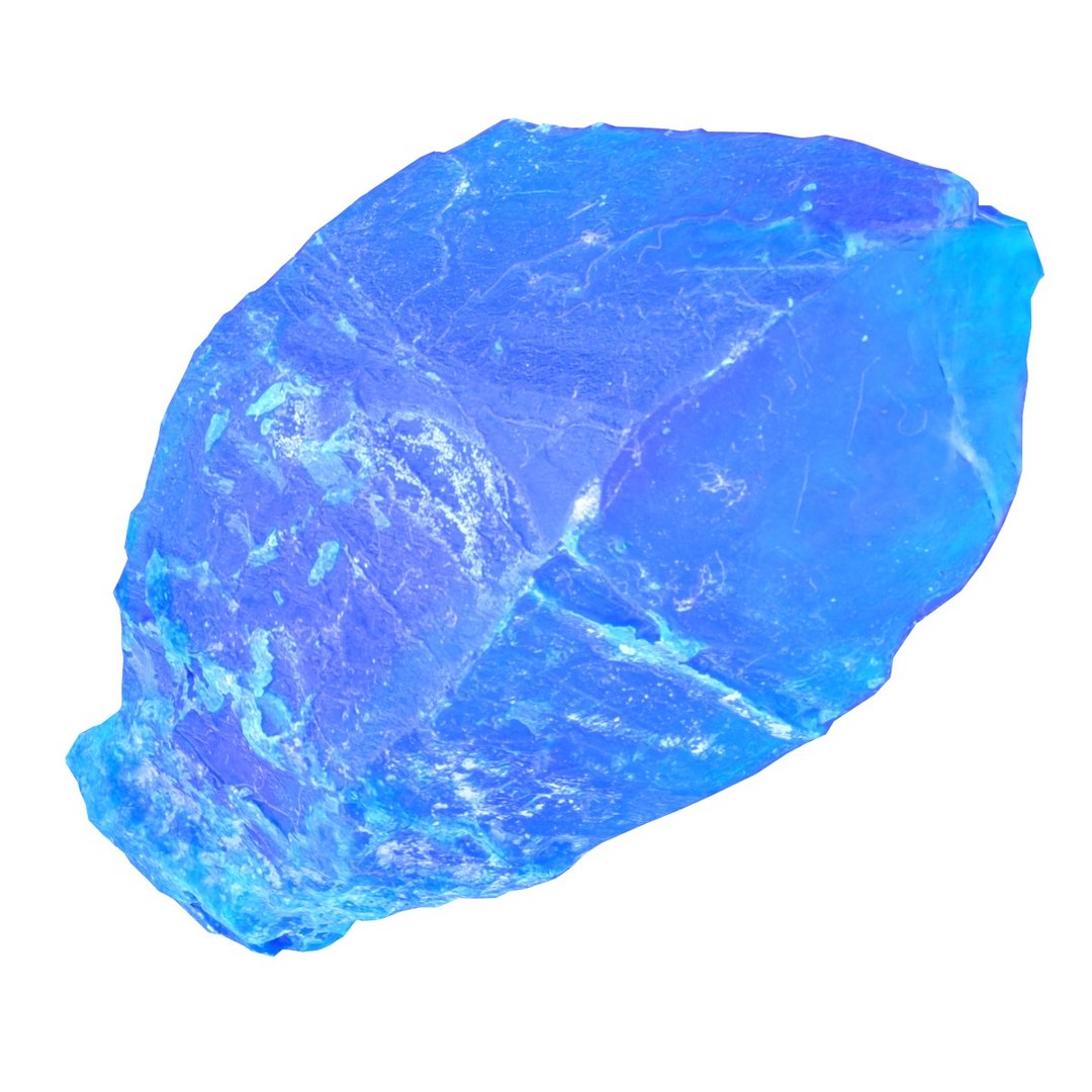 3D model blue salt crystal - TurboSquid 1219900