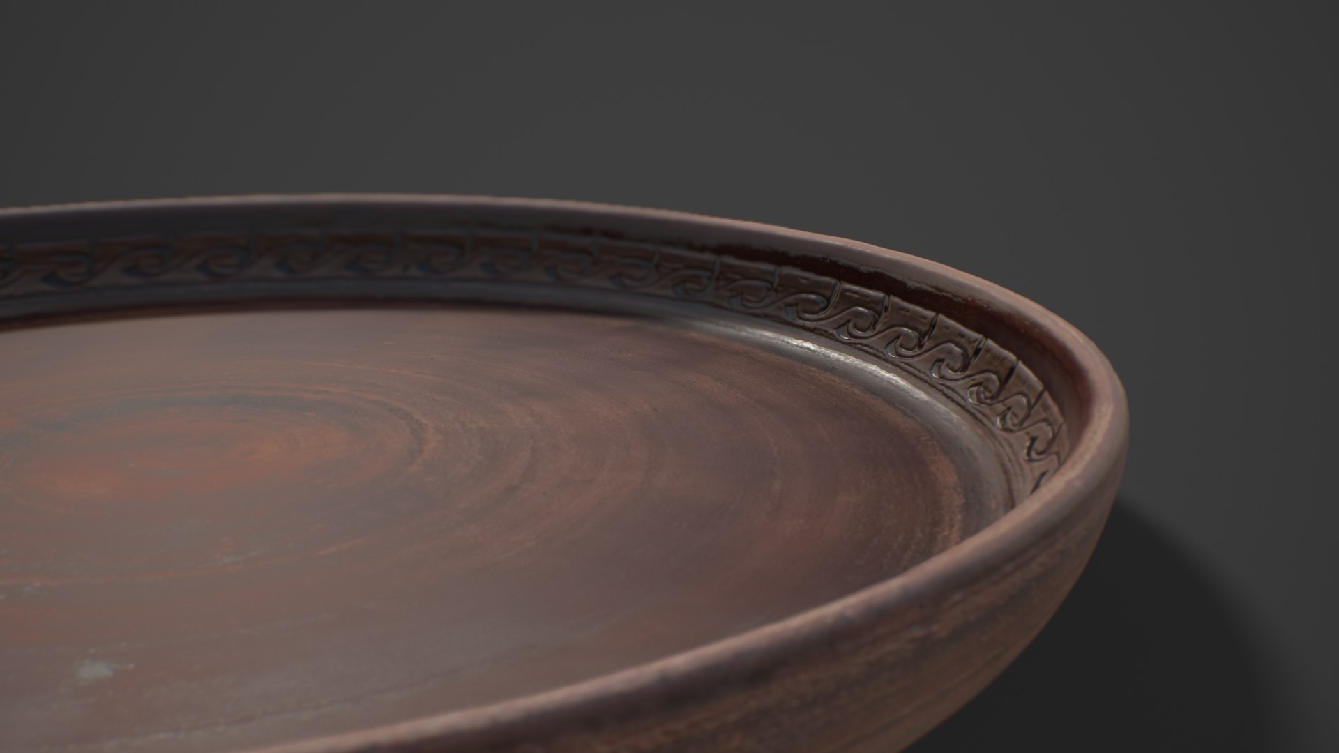 3D model scan clay dish - TurboSquid 1696883