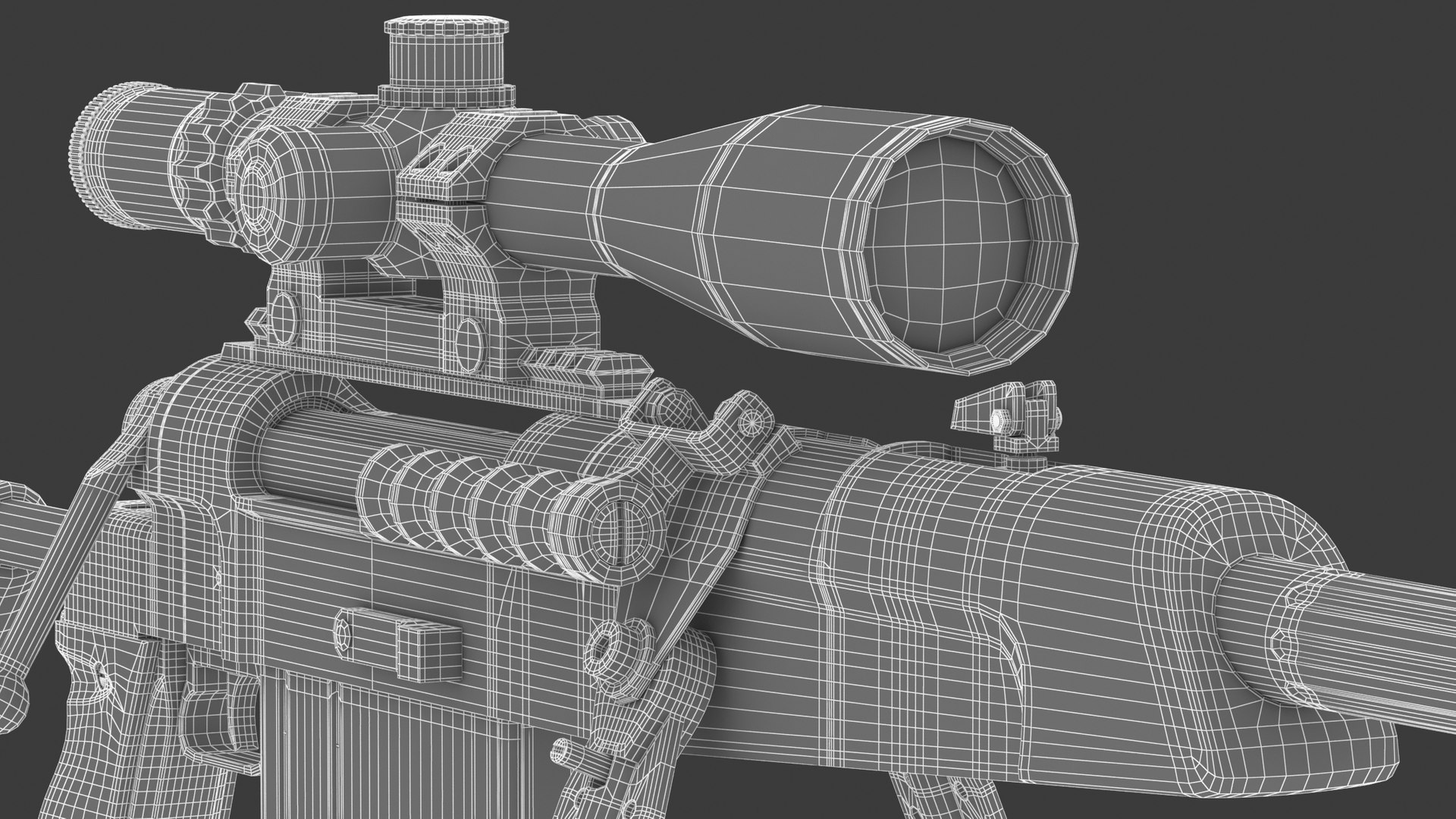 Zastava M93 Black Arrow Anti-materiel Rifle 3D Model - TurboSquid 2046039