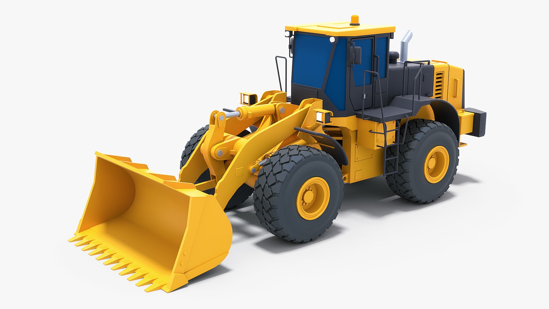 Wheel Loader 3D - TurboSquid 2302024