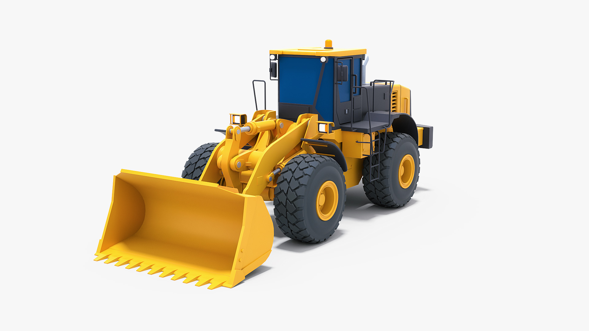 Wheel Loader 3D - TurboSquid 2302024