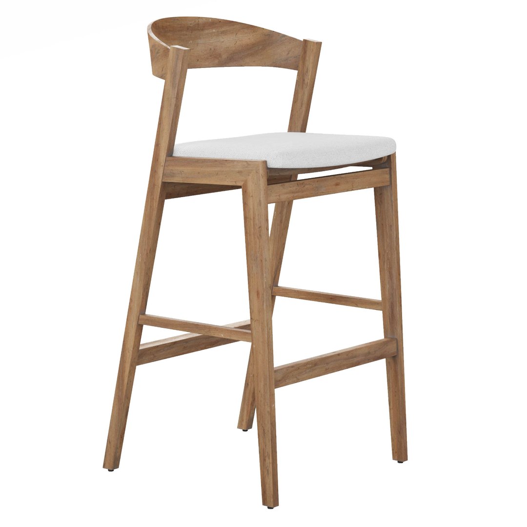 3D Rh Anders Fabric Bar Model - TurboSquid 1404046