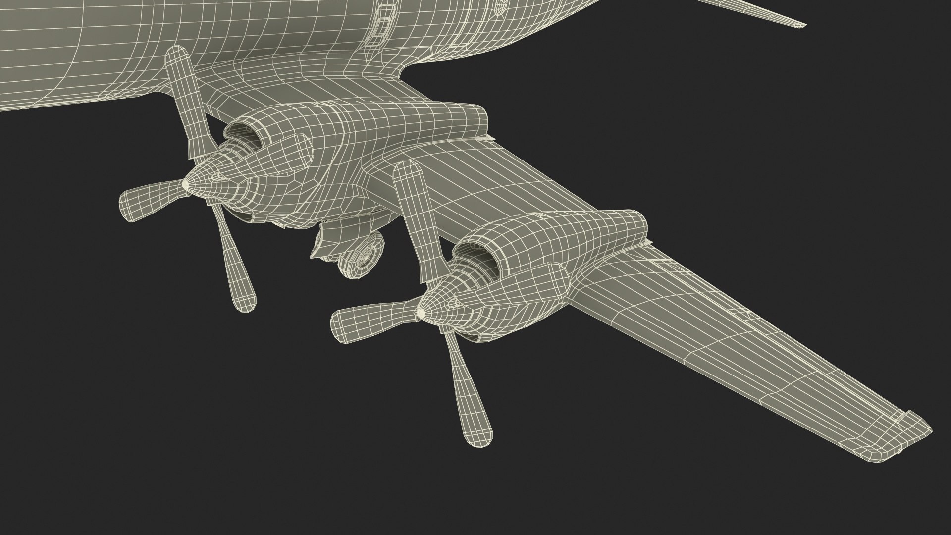 3D Model German Navy P3 Orion ASW Aircraft Simplified - TurboSquid 2381724