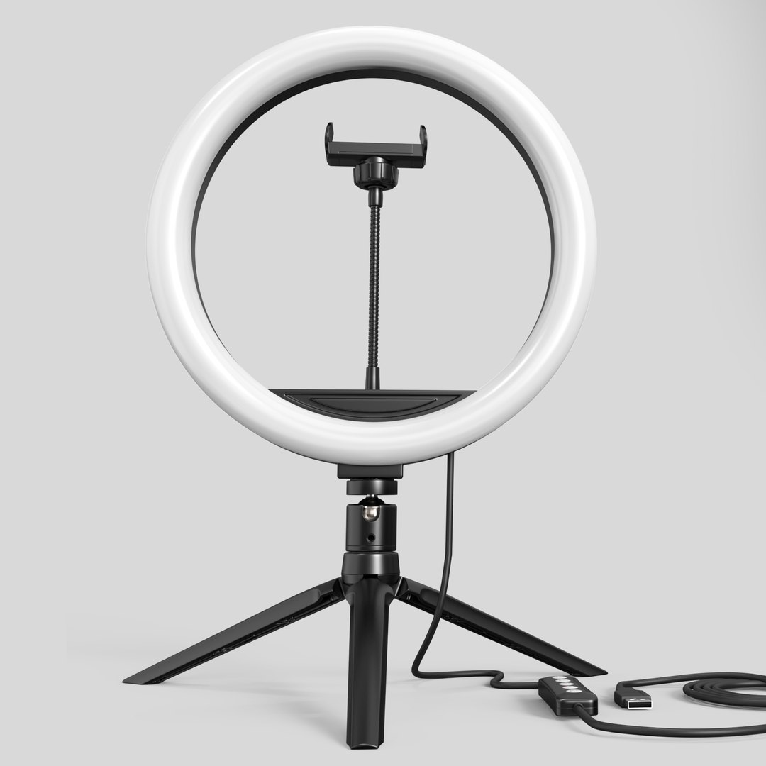 3D Ring Led Light 3D Model - TurboSquid 2112014