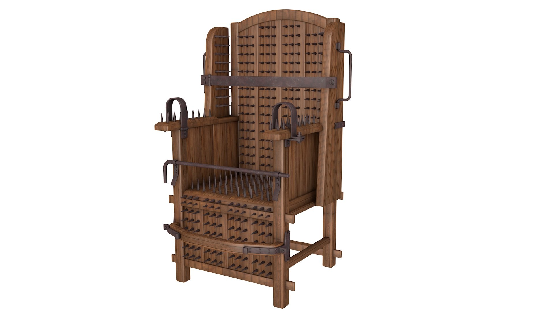 Spiked Torture Chair 3D Model - TurboSquid 2077700