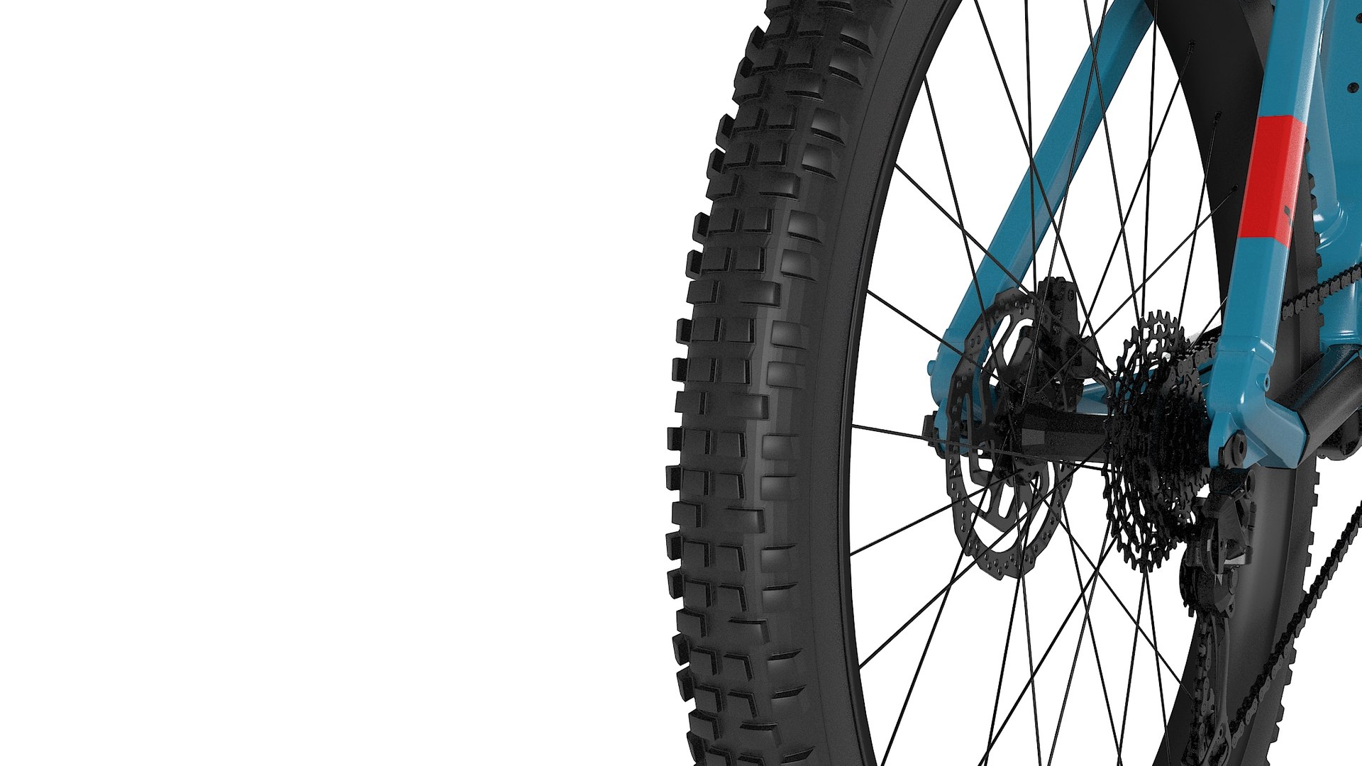 CubeREACTION HYBRID 400 Bike 3D model - TurboSquid 1771531