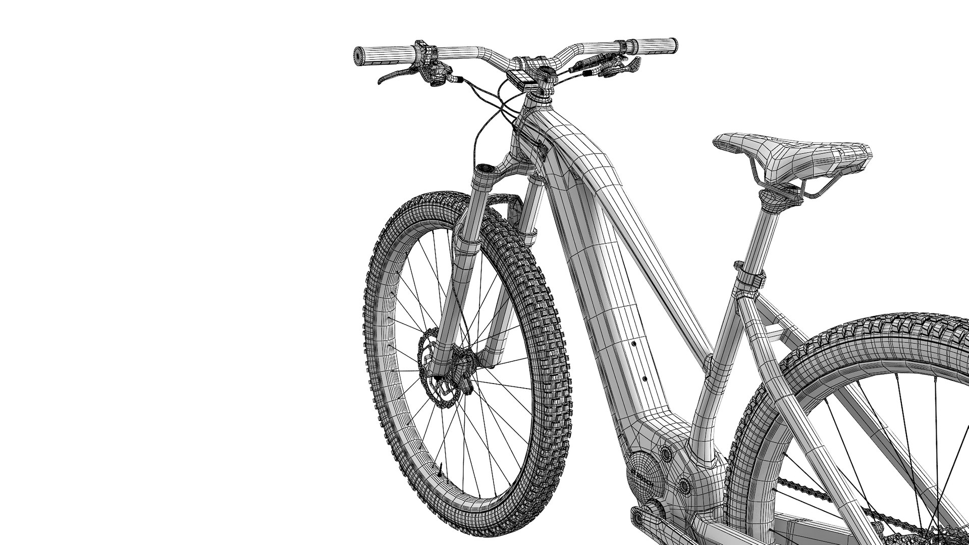 CubeREACTION HYBRID 400 Bike 3D model - TurboSquid 1771531