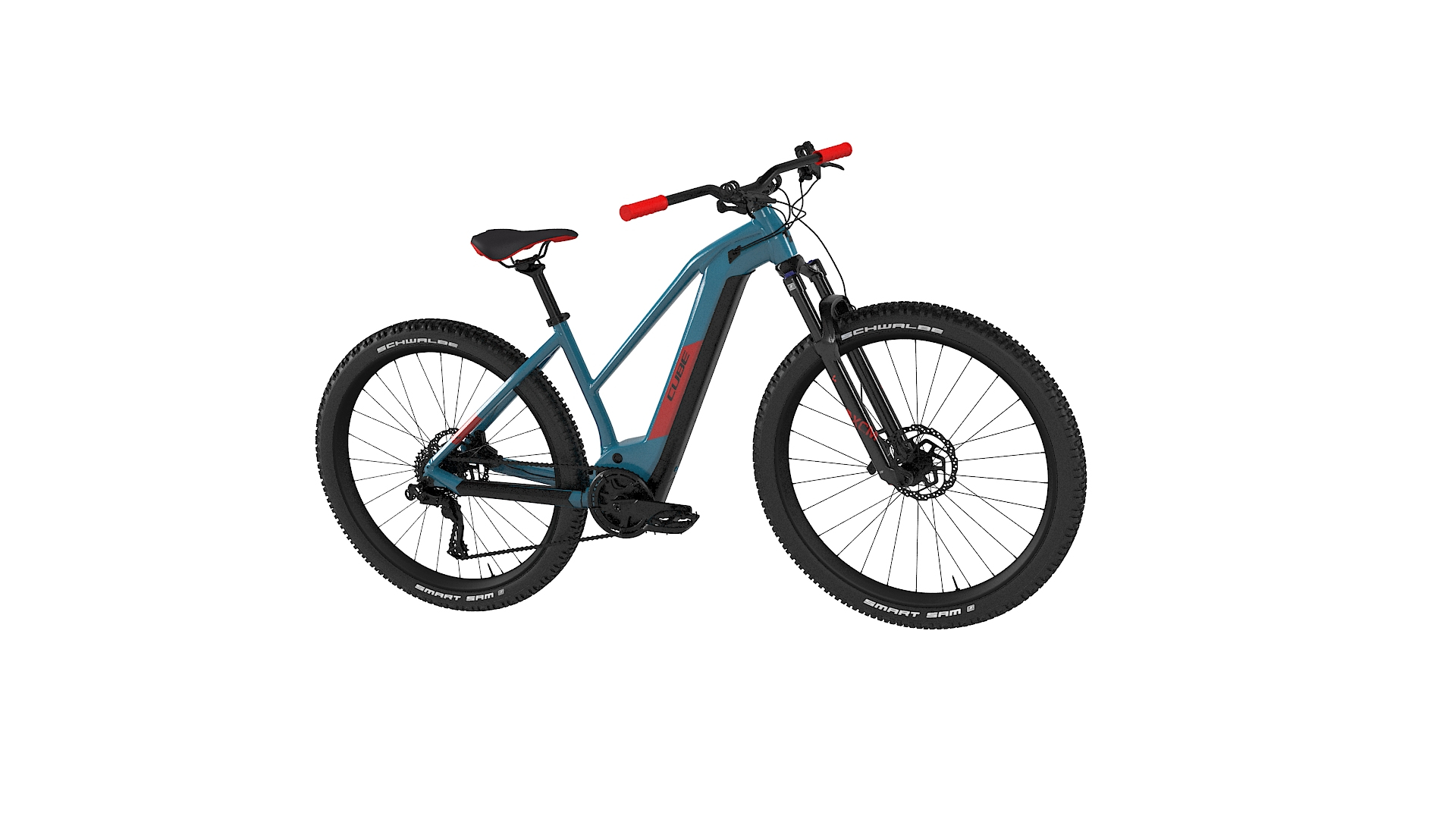 CubeREACTION HYBRID 400 Bike 3D model - TurboSquid 1771531