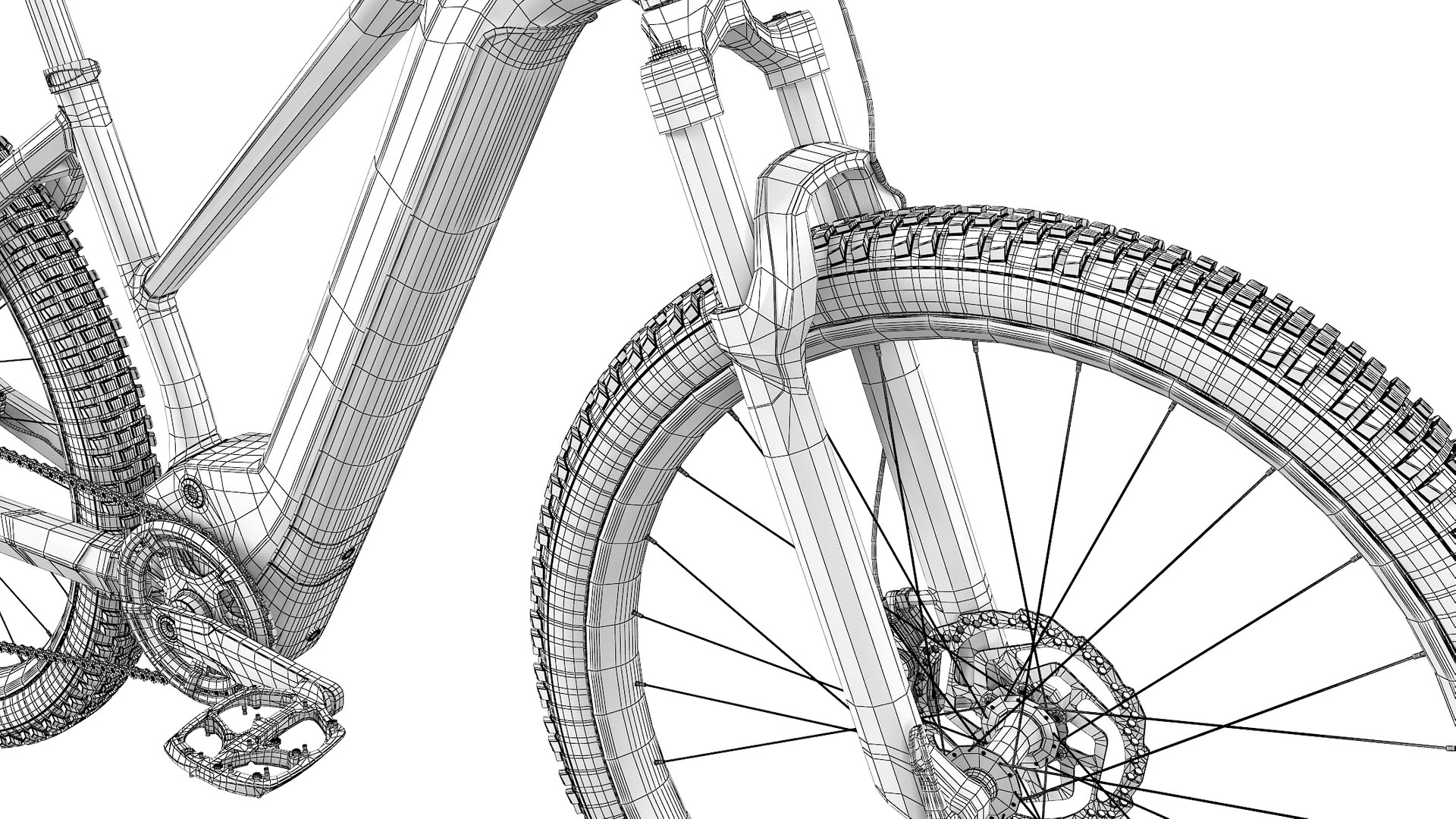 CubeREACTION HYBRID 400 Bike 3D model - TurboSquid 1771531