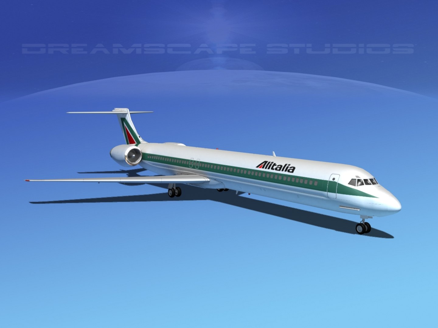 3d model mcdonnell douglas md-80