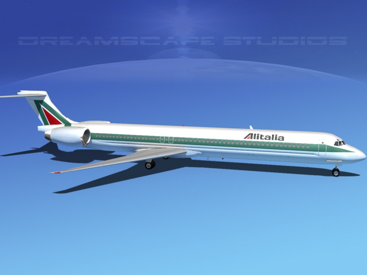 3d model mcdonnell douglas md-80