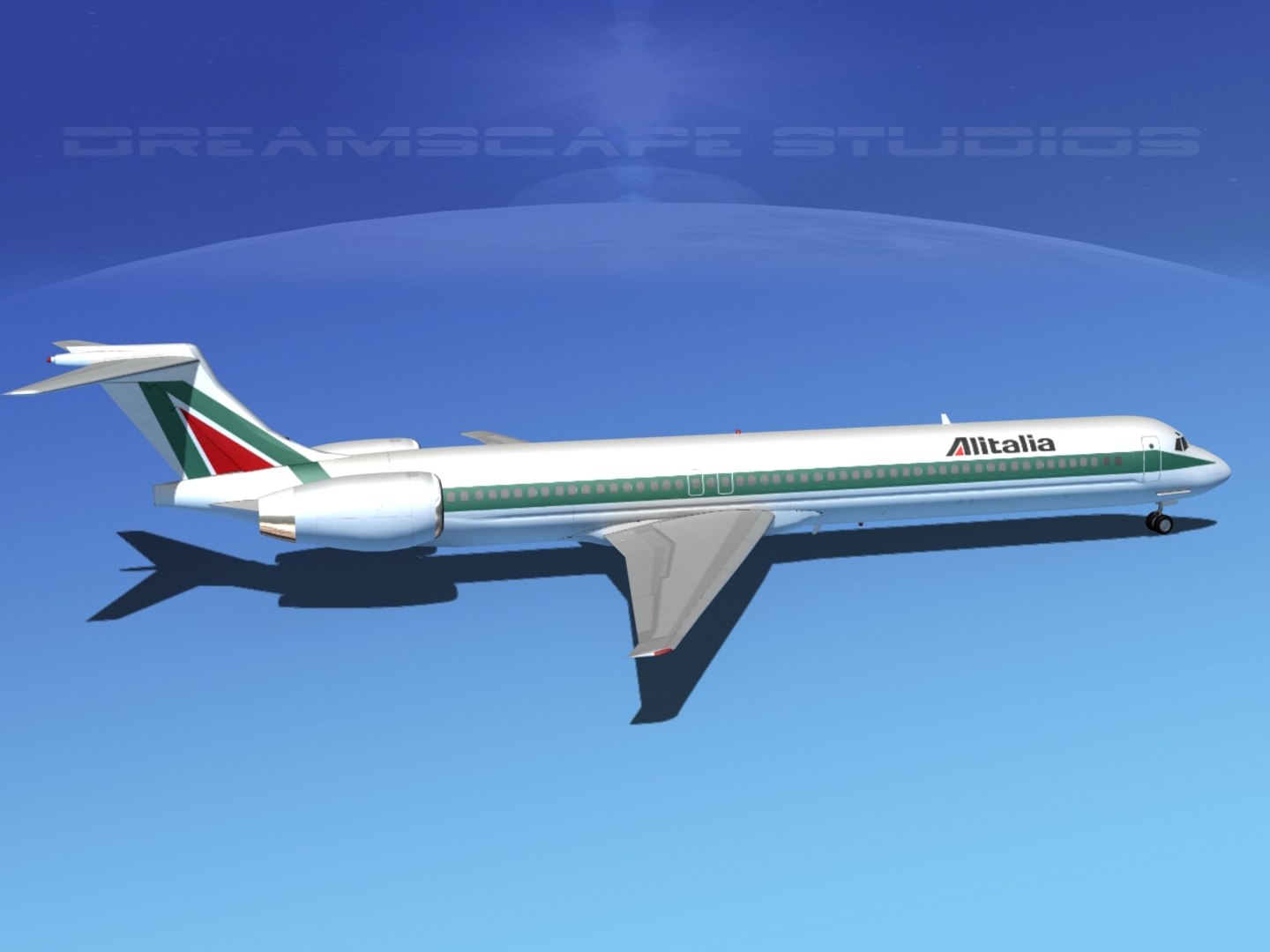 3d model mcdonnell douglas md-80