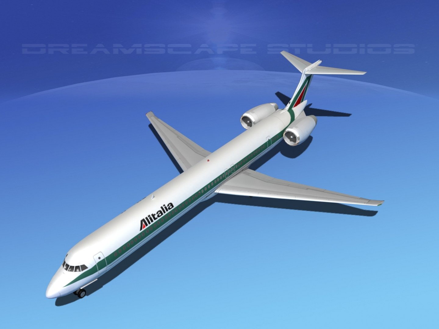 3d model mcdonnell douglas md-80