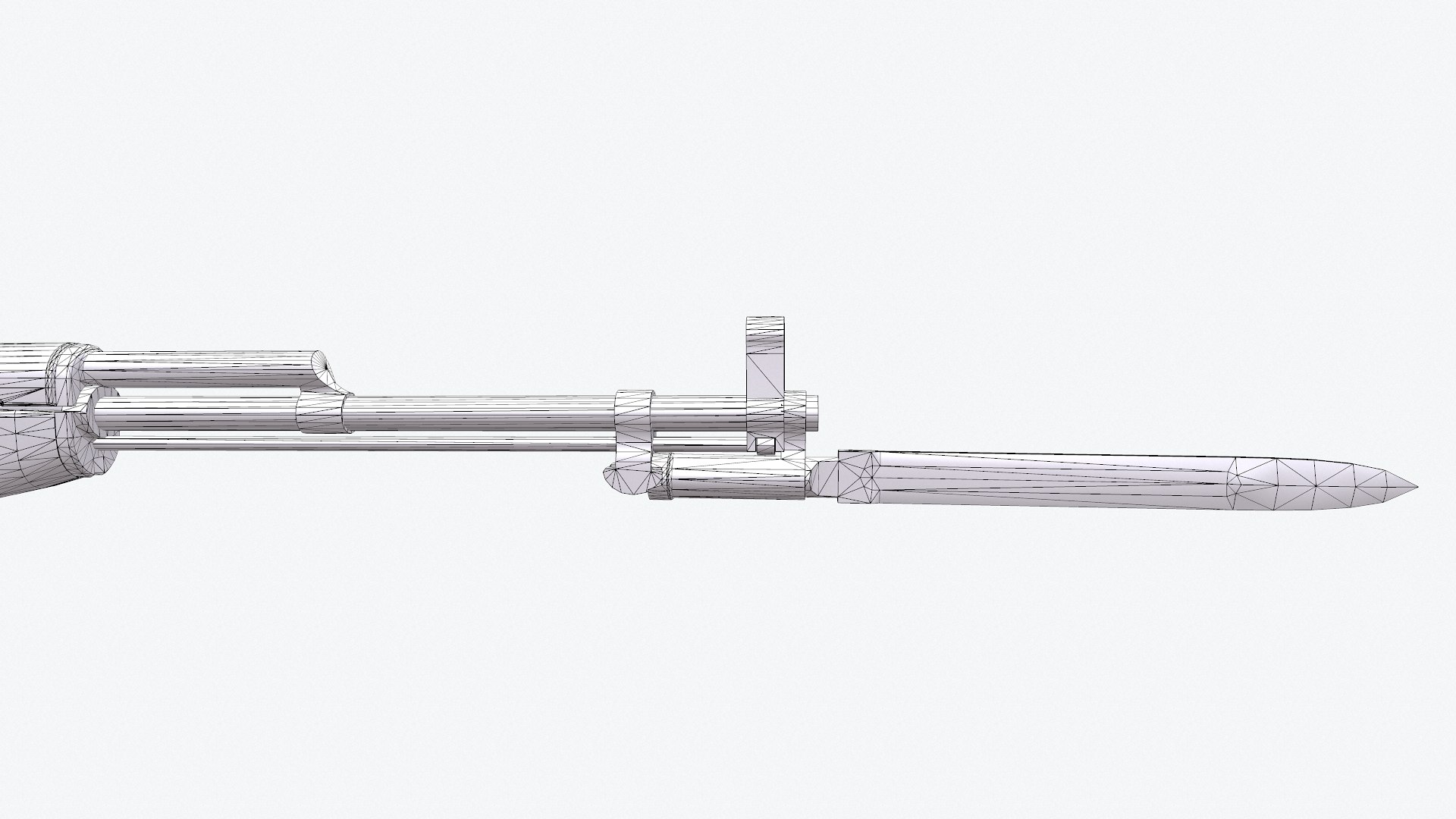 Free 3D SKS Semi-automatic Rifle Low-poly PBR - TurboSquid 2084750