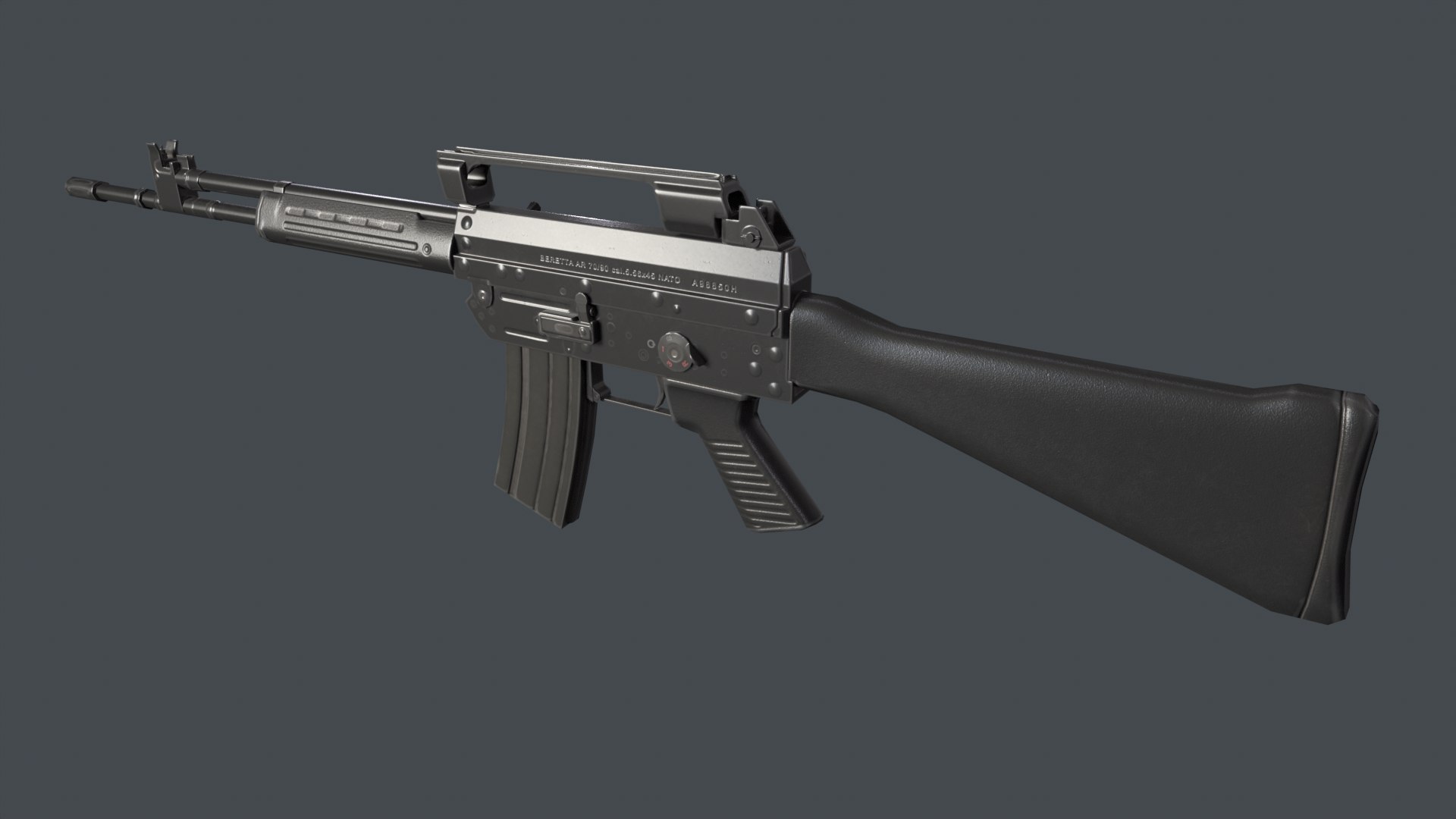 Beretta AR70 90 3D Model - TurboSquid 2107186