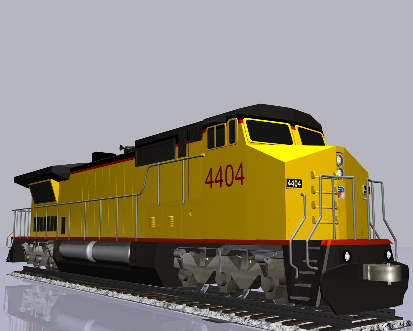 Locomotive Engine Obj