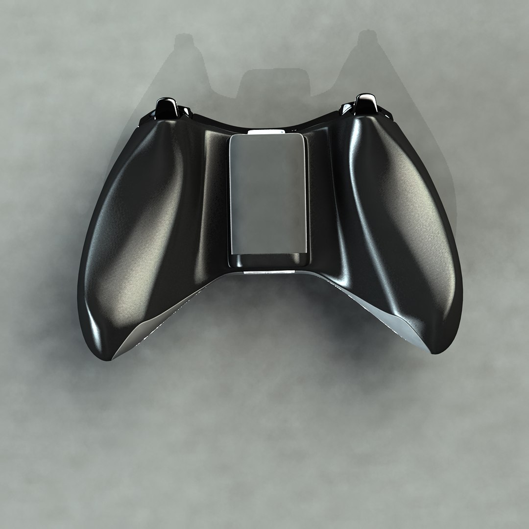 3d Model Xbox 360 Controller