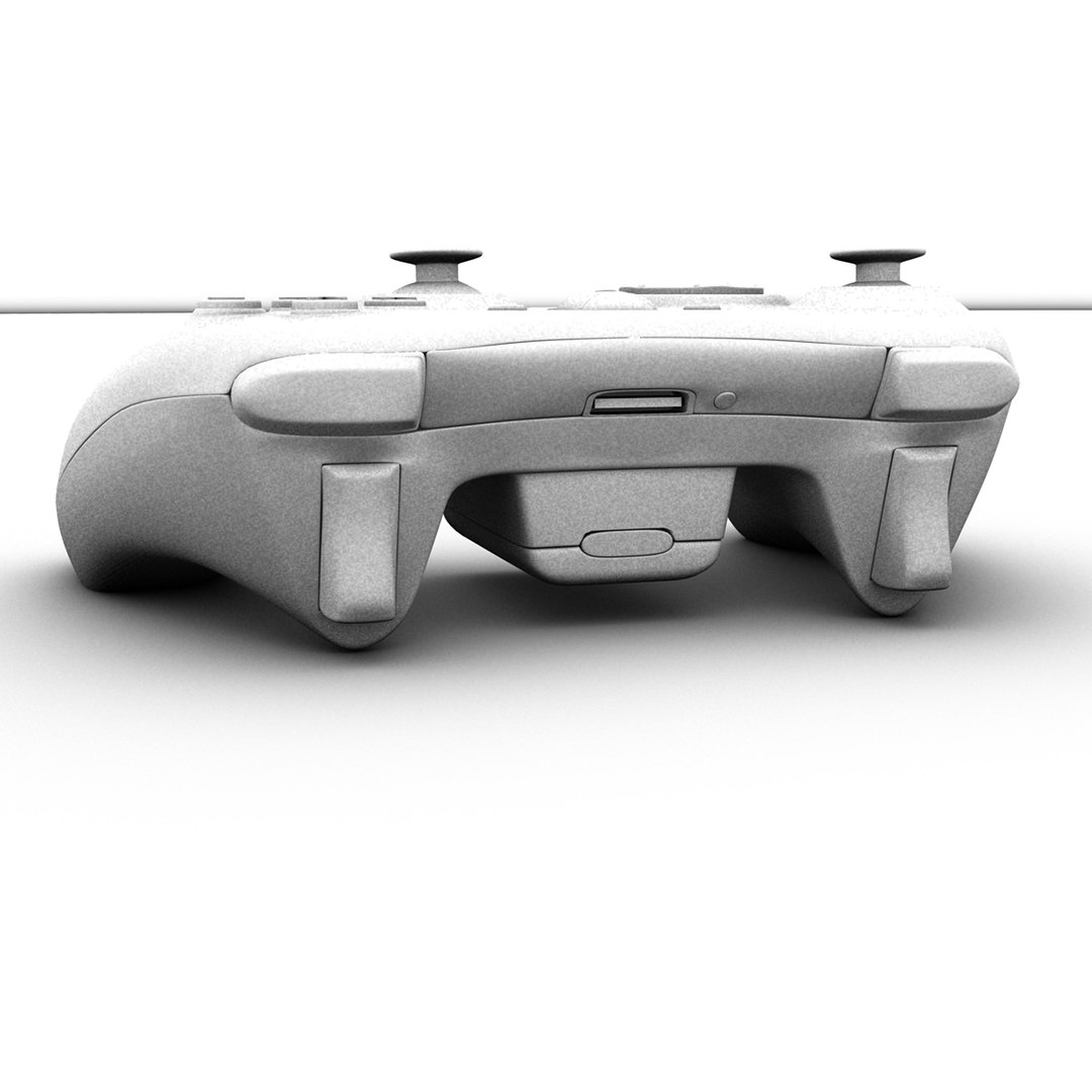 3d Model Xbox 360 Controller