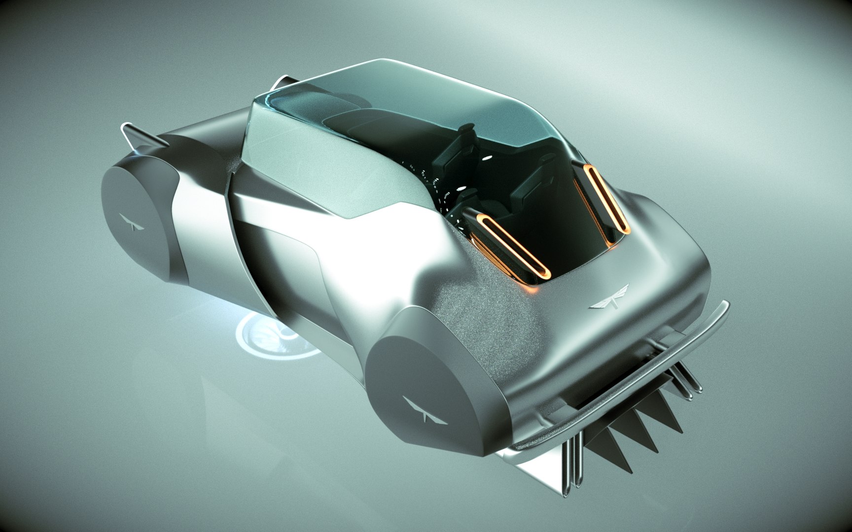 Hover Car 3D Model - TurboSquid 1501444