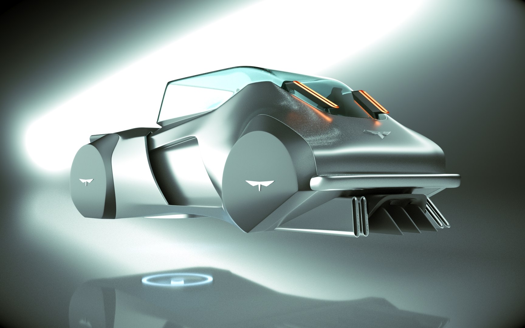 Hover Car 3D Model - TurboSquid 1501444