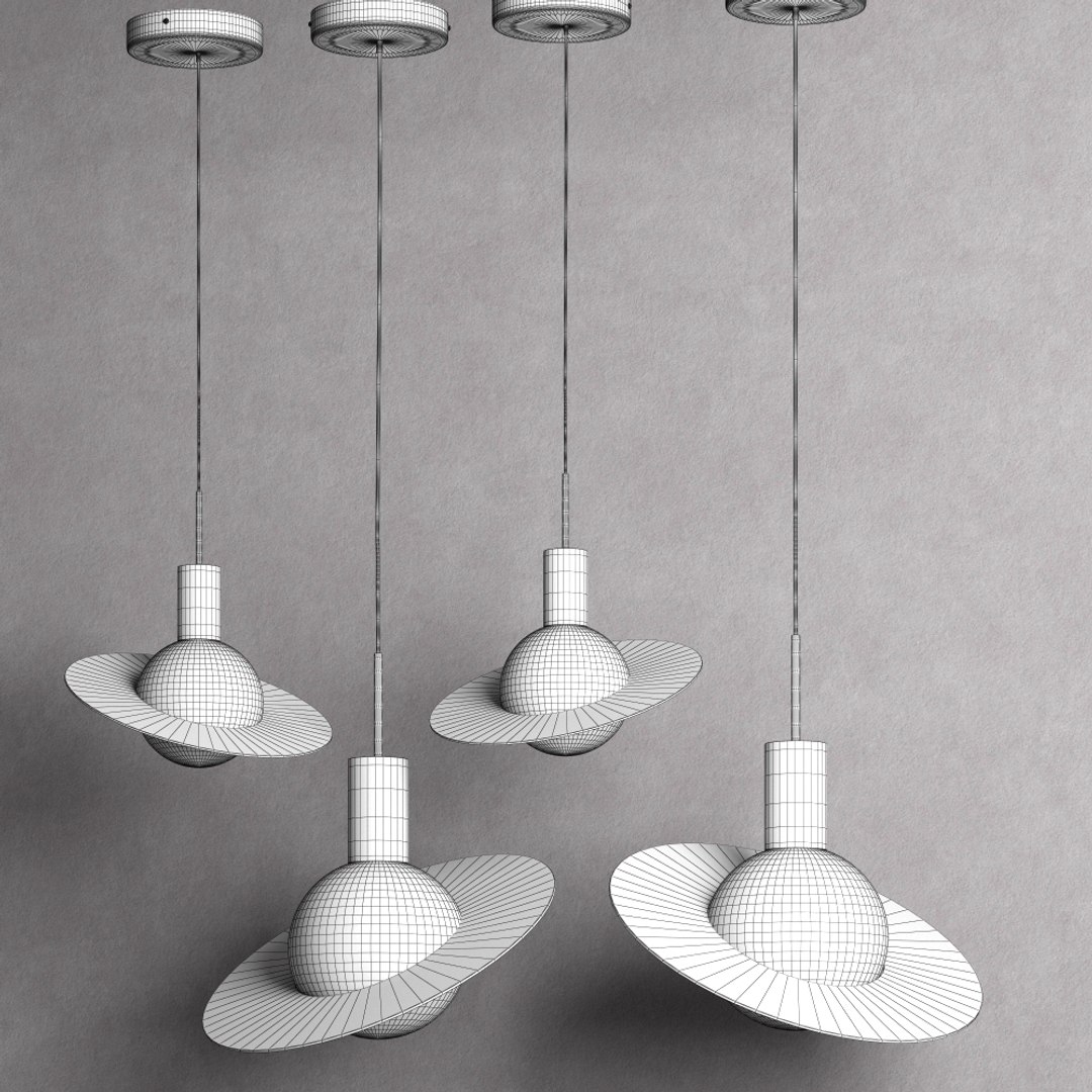 3D Pendant Light Model - TurboSquid 1400106