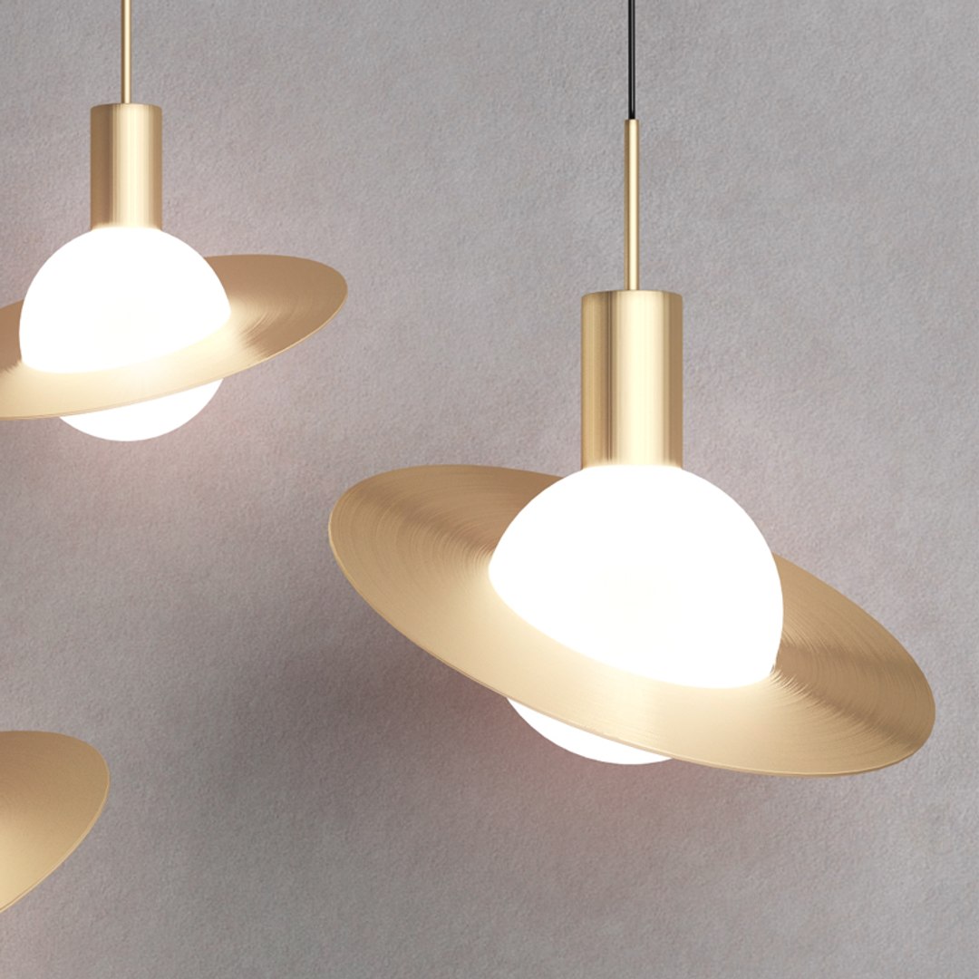 3D Pendant Light Model - TurboSquid 1400106