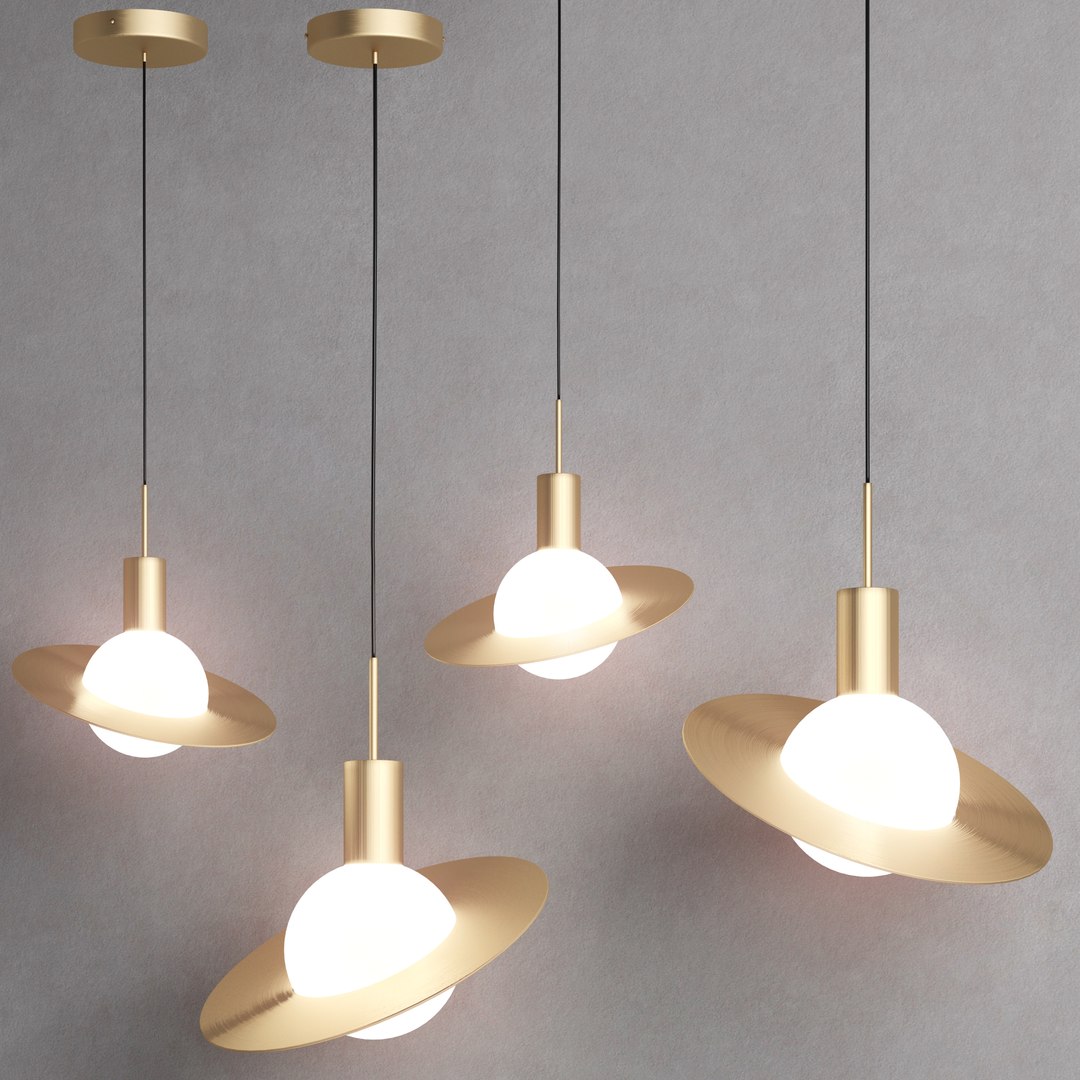 3D Pendant Light Model - TurboSquid 1400106