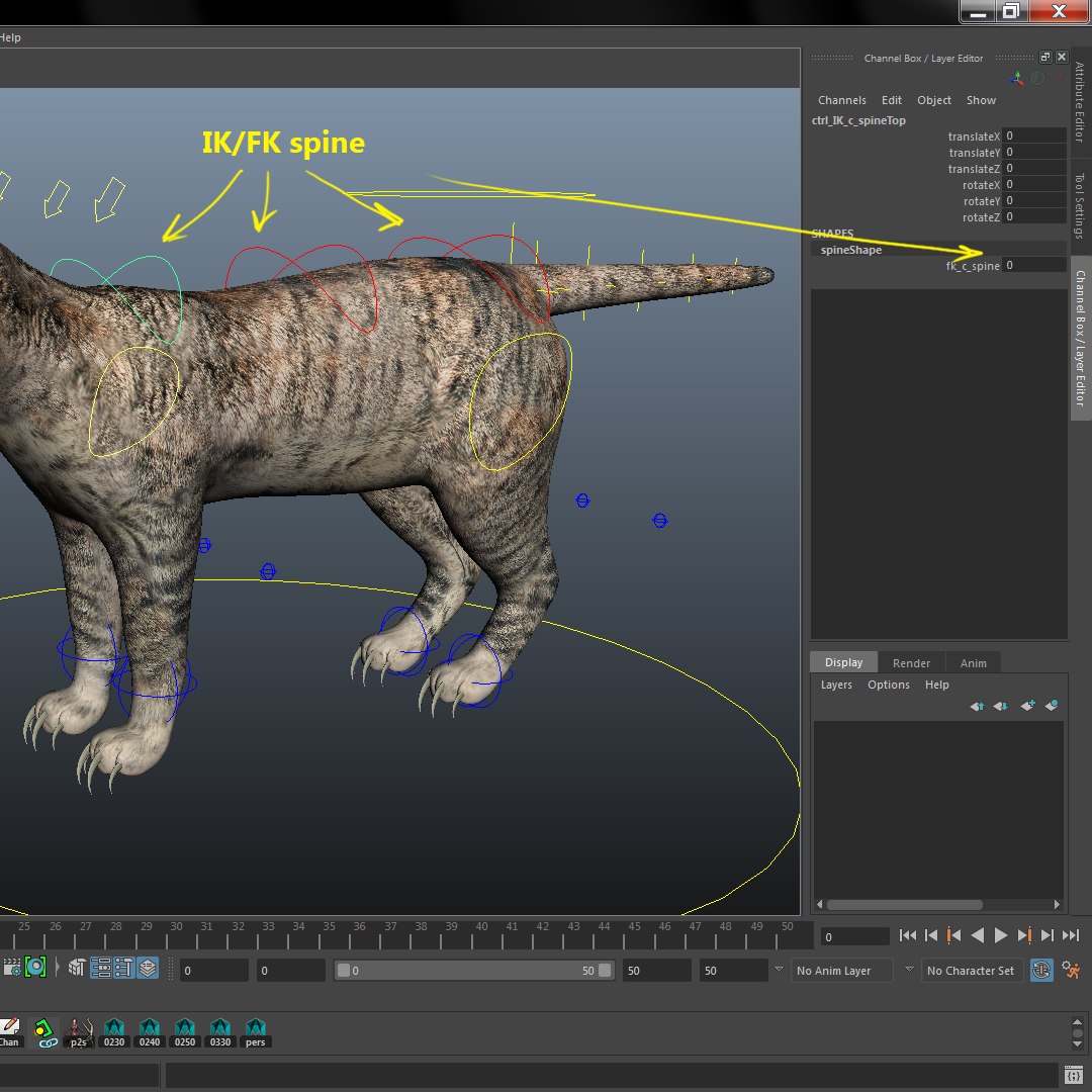 Cat Rig - 3D | 1144208 | TurboSquid