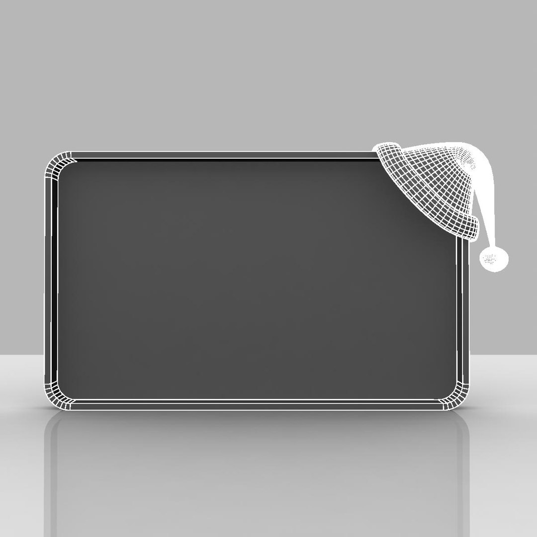 Santa Frame Obj