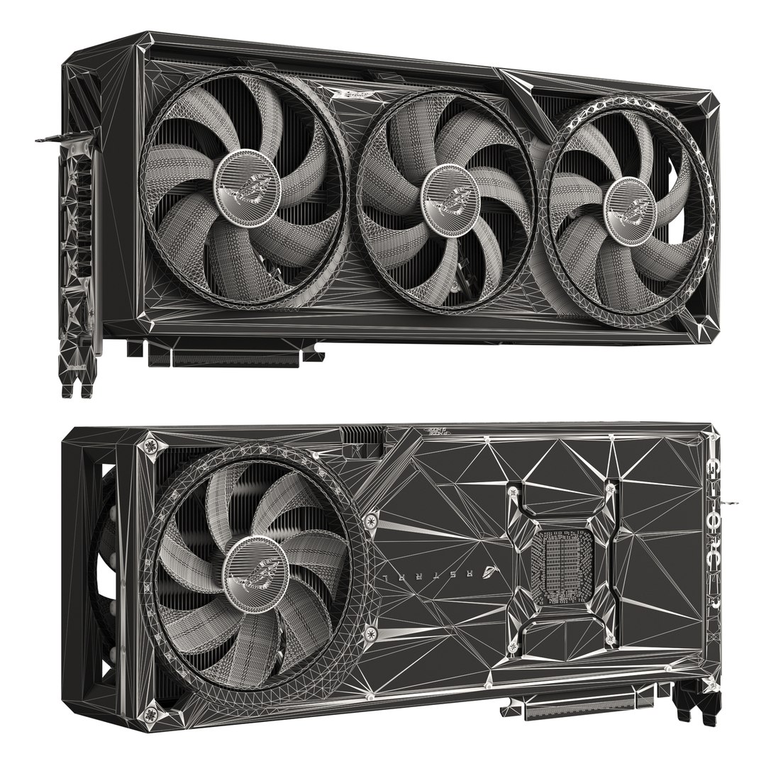 Asus Rog Astral RTX 5090 3D Model - TurboSquid 2343573