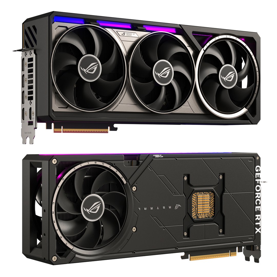 Asus Rog Astral RTX 5090 3D Model - TurboSquid 2343573