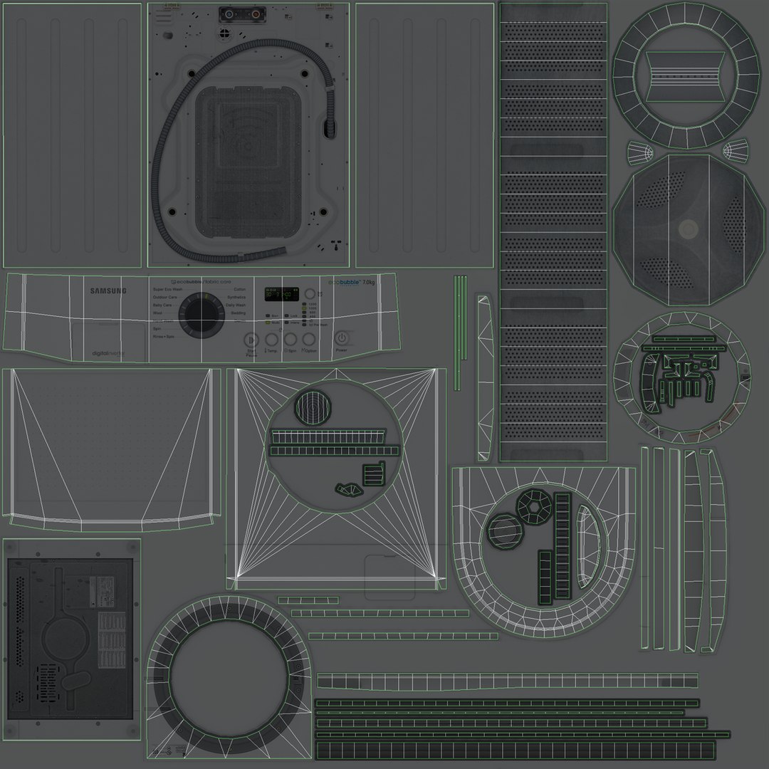 3d ready washing machine games