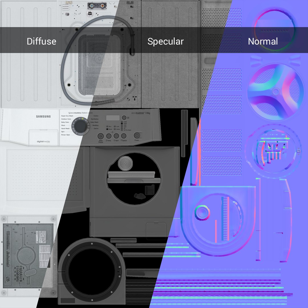 3d ready washing machine games