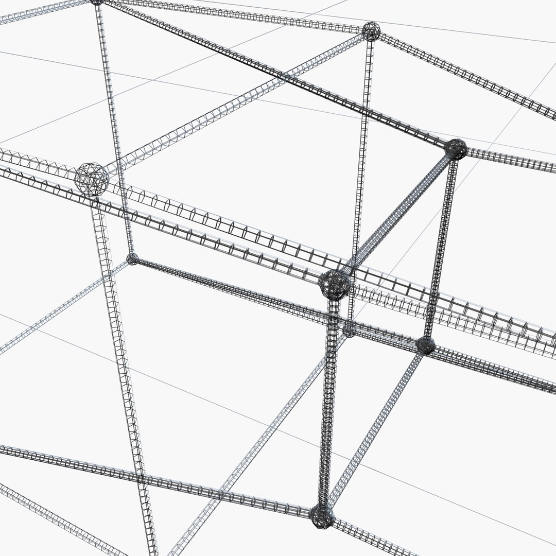 Hypercube Tesseract 3d Model