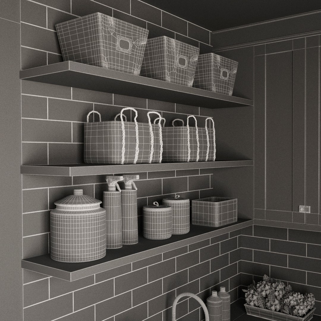 Laundry 3D Model - TurboSquid 1616601