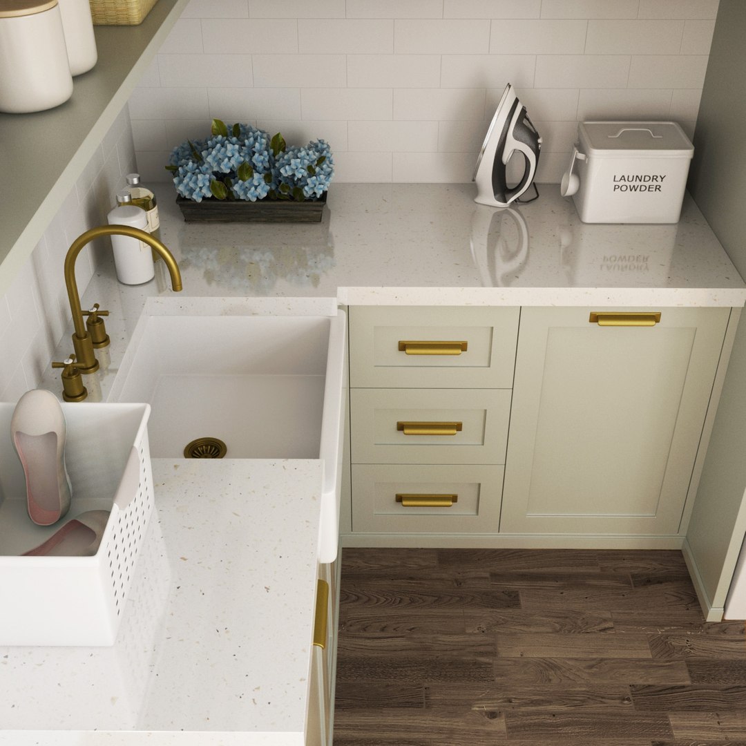 Laundry 3D Model - TurboSquid 1616601