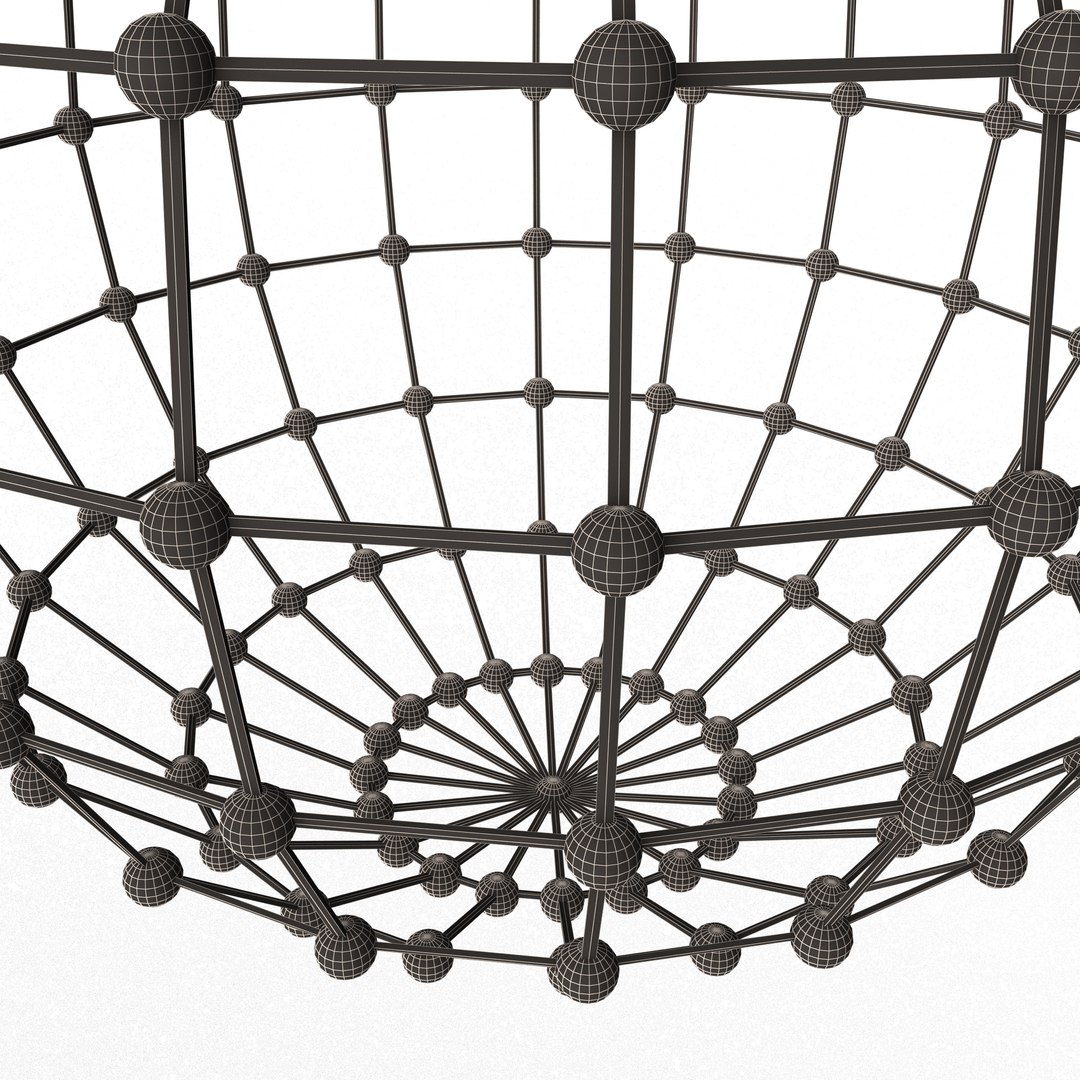 3D Wireframe Sphere 003 Model - TurboSquid 1914286