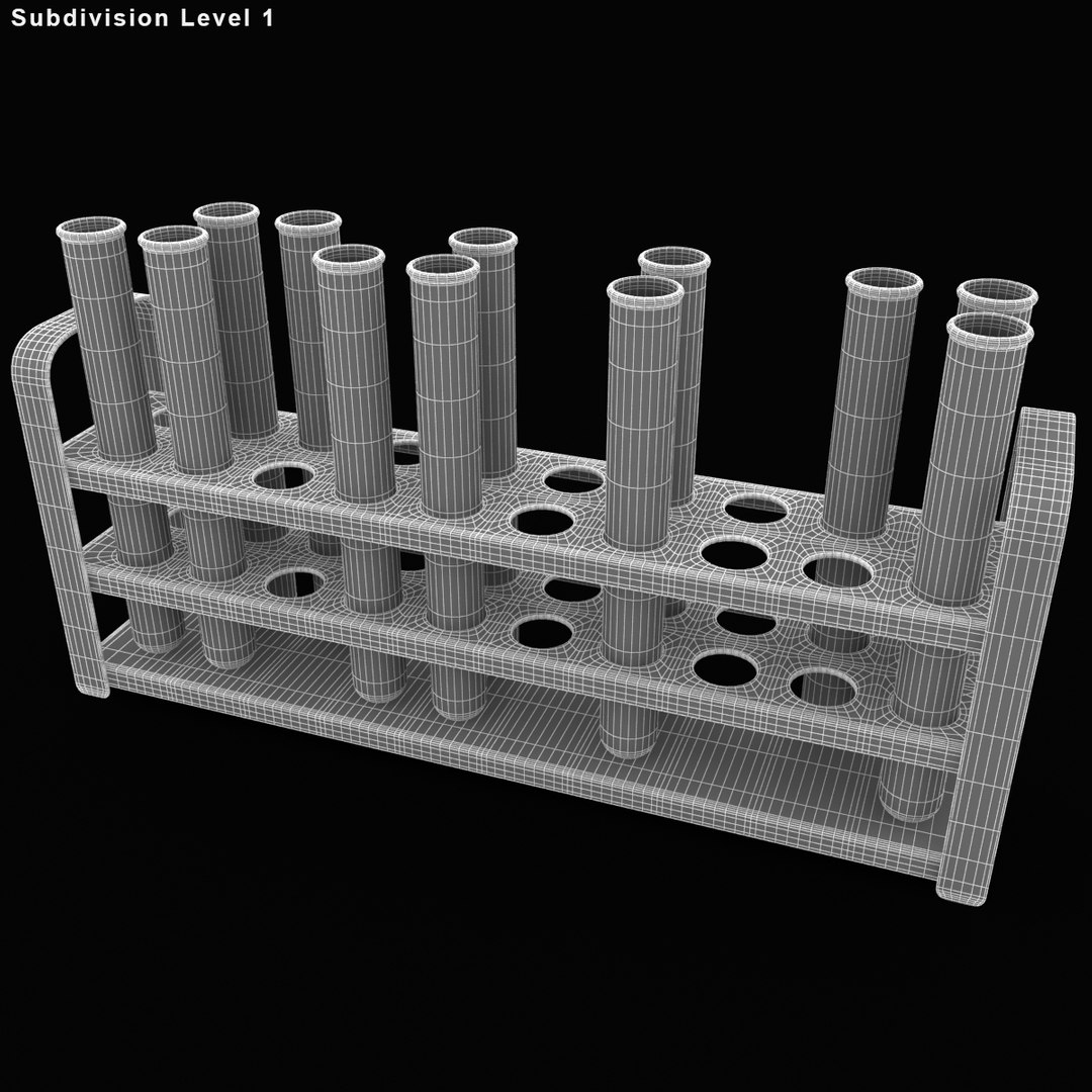 3d Test Tube