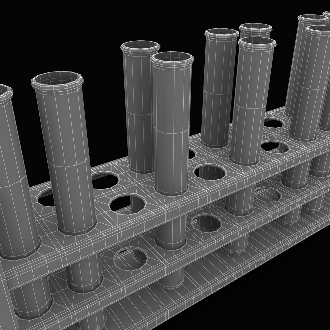 3d Test Tube