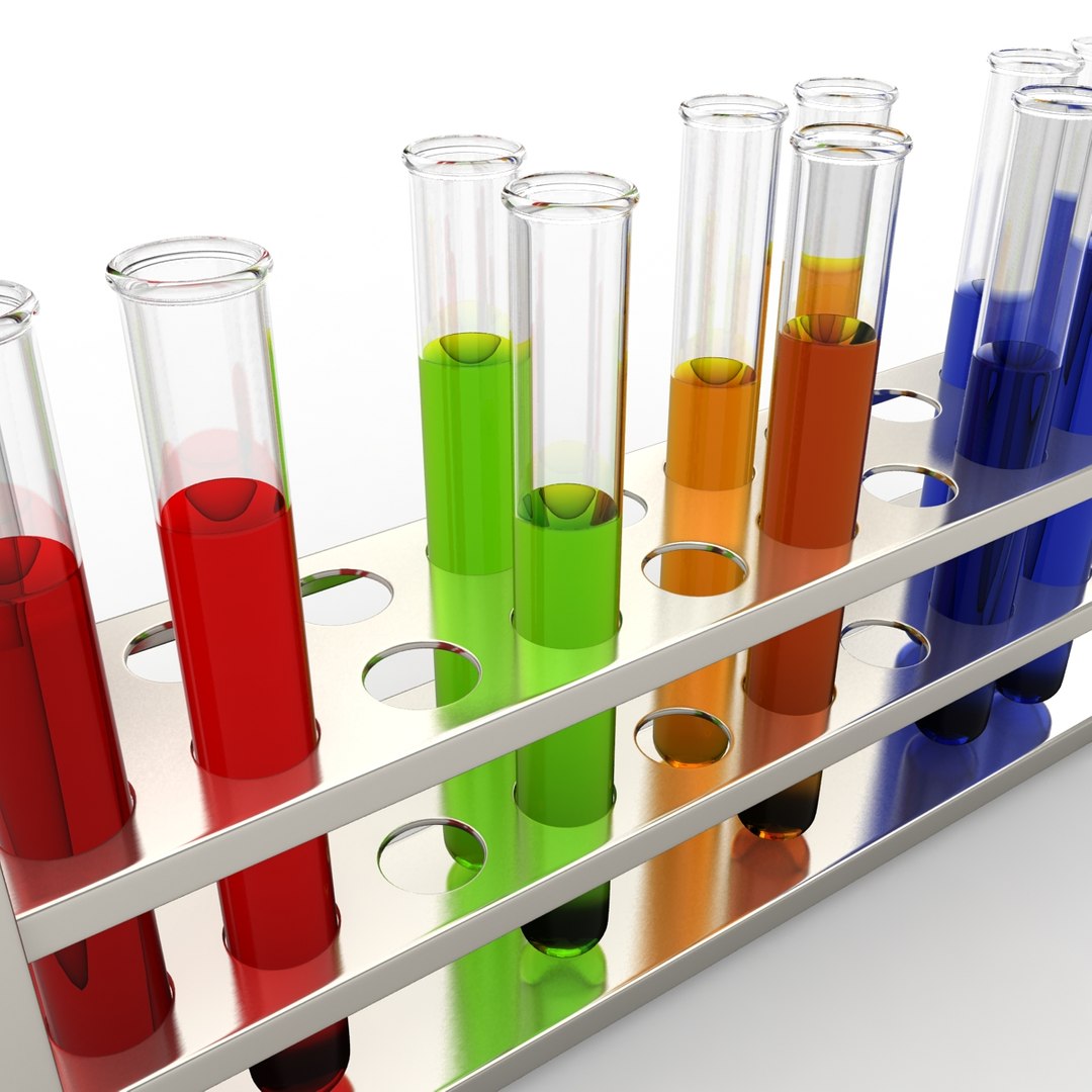 3d Test Tube