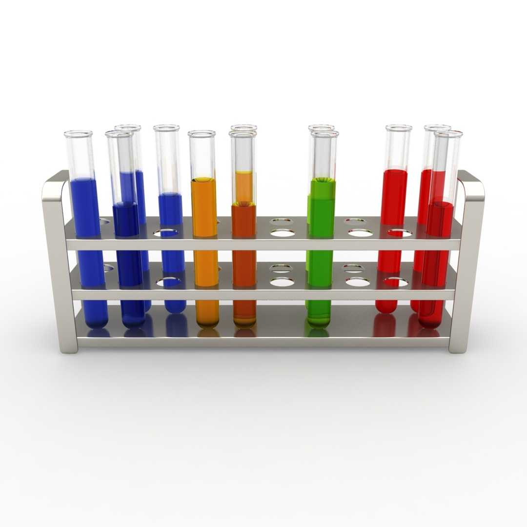 3d Test Tube