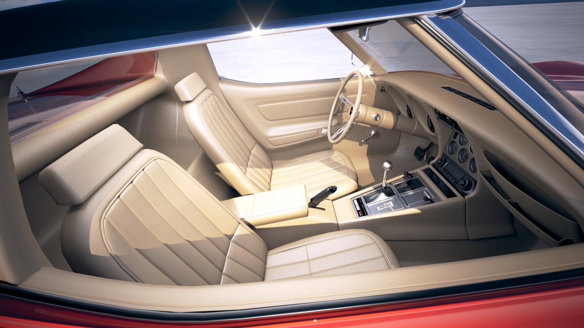 3d Chevrolet Corvette C3