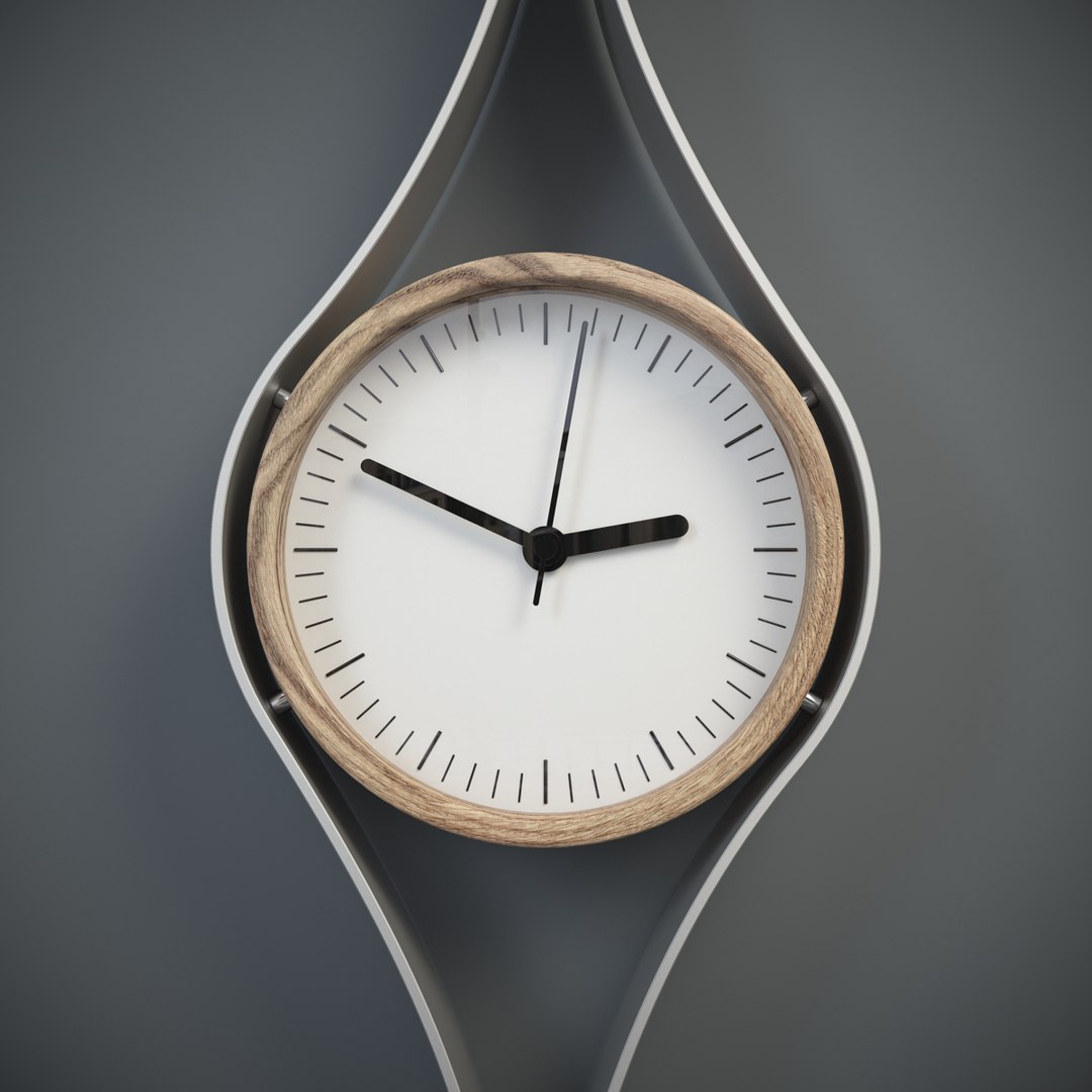 Wall Clock 3d Max