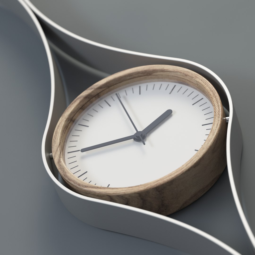 Wall Clock 3d Max