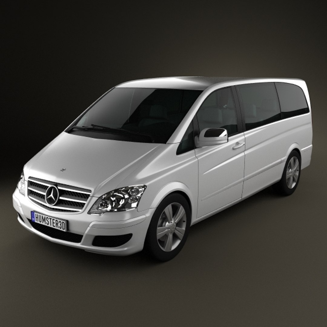 mercedes-benz viano mercedes 3d model