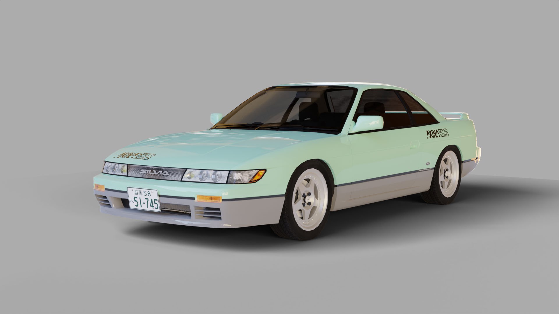Nissan Silvia S13 Iketani Style Model - TurboSquid 2203024