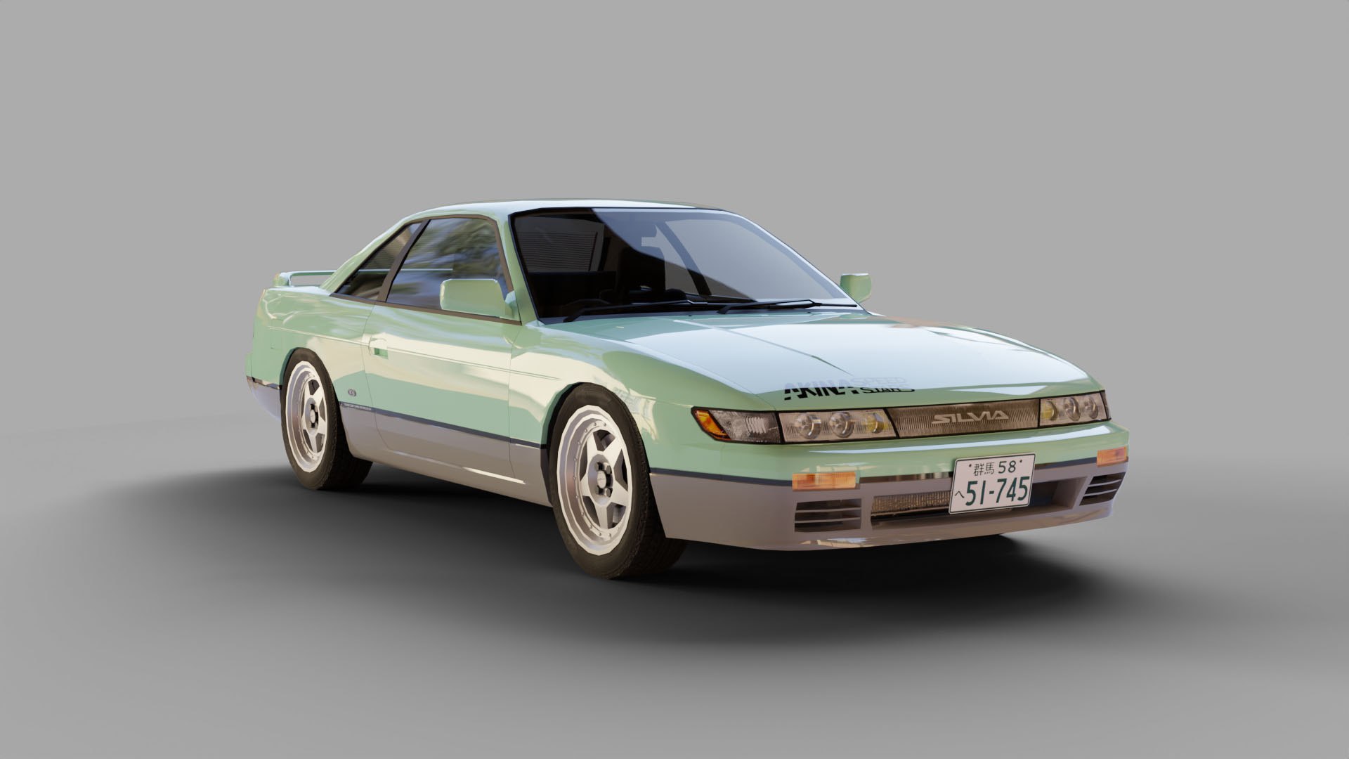 Nissan Silvia S13 Iketani Style Model - TurboSquid 2203024