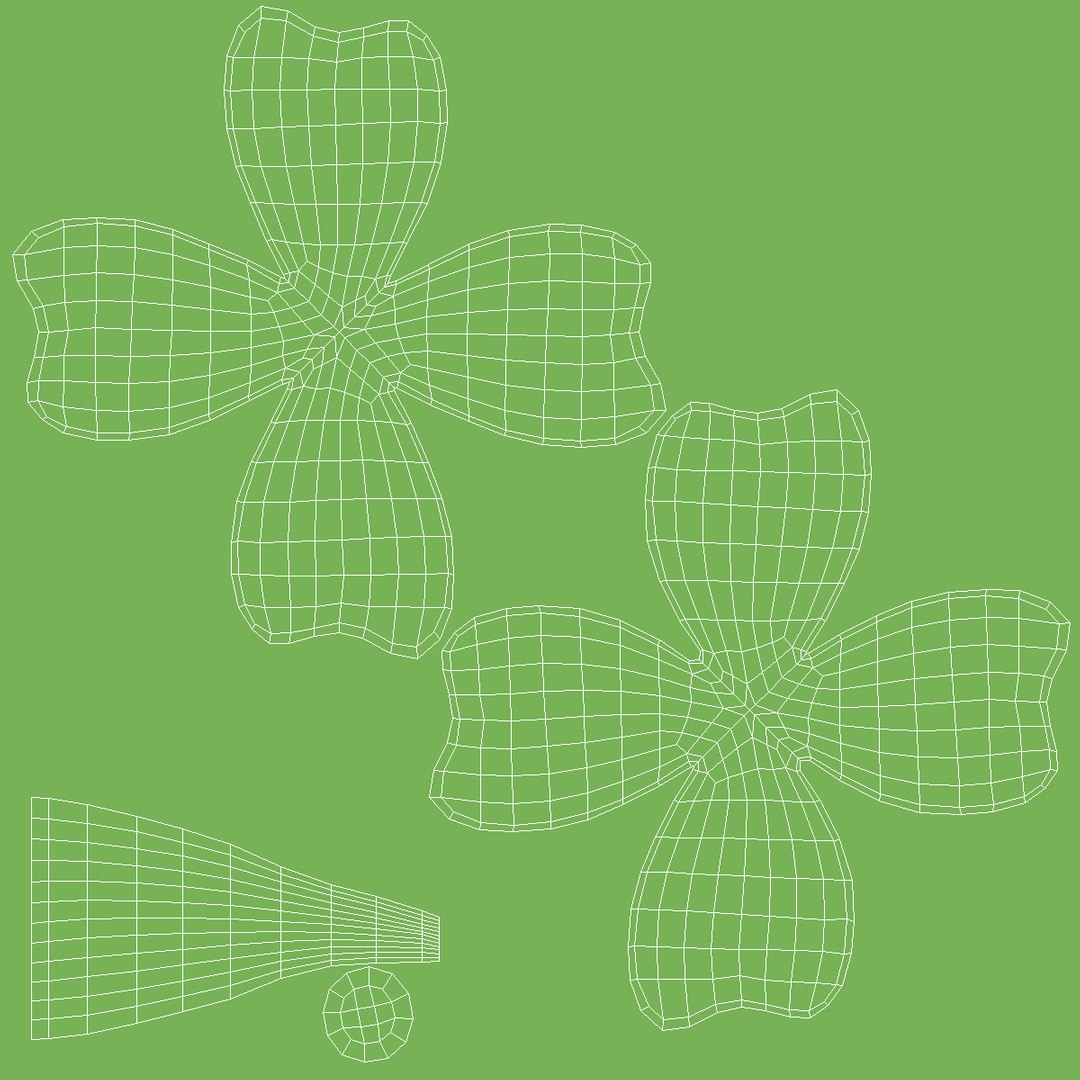 3D Four Leaf Clover Emoji model - TurboSquid 1867993